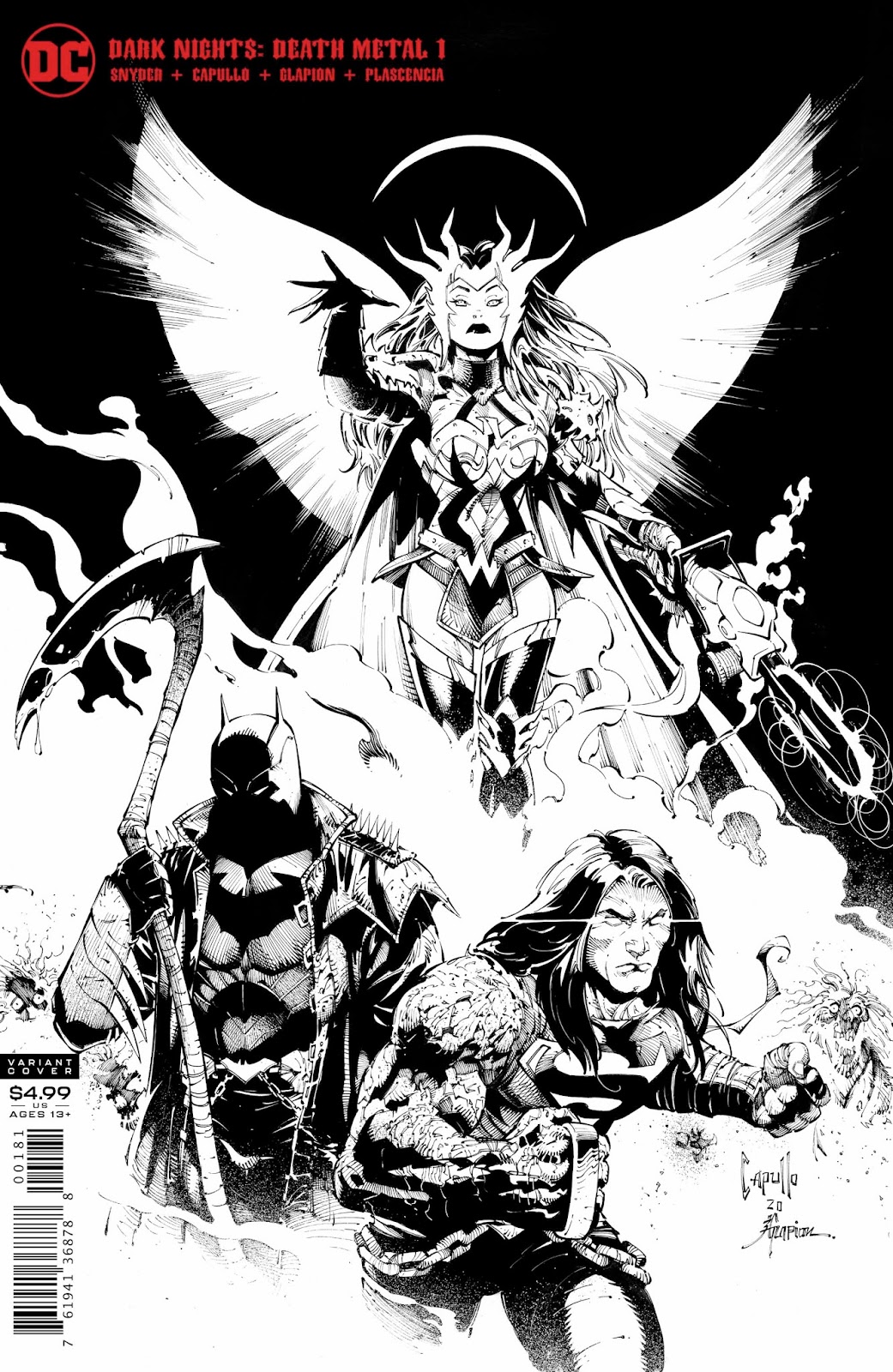 Weird Science DC Comics: PREVIEW: Dark Nights: Death Metal #1