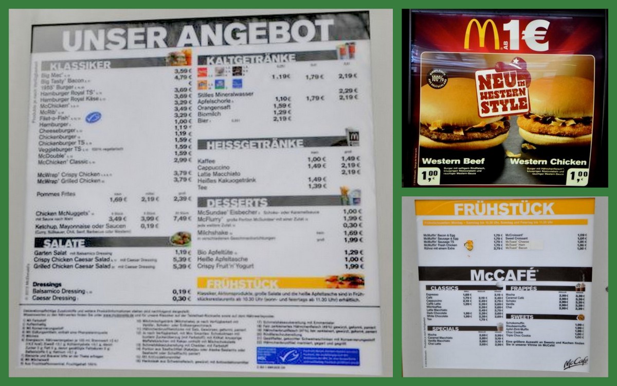 In Pinay's Tummy: TASTE OF MC DONALD'S IN EUROPE