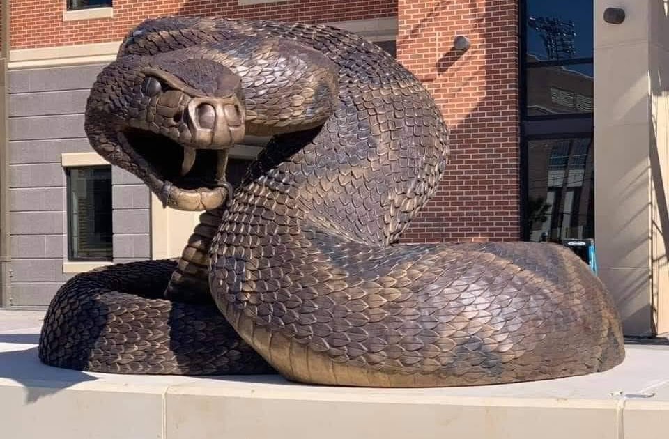 Rattler Nation: Rattler Rising: FAMU installs 42 ft bronze Rattler as ...