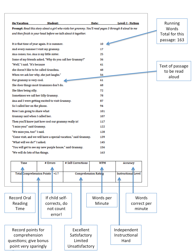 BigTime Literacy: running records tutorial