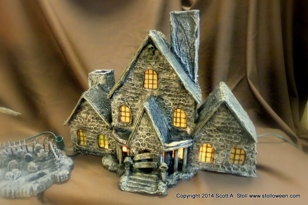 Scotty ART: Papier-mâché Miniature Village
