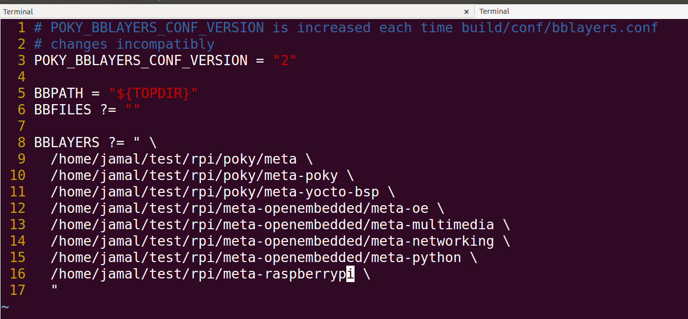 Building Yocto Image for Raspberry Pi