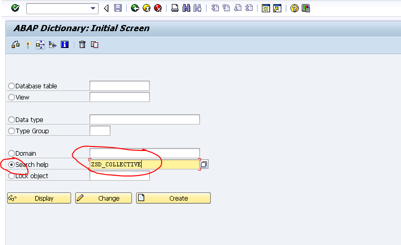 SAP TECH: Collective Search Help