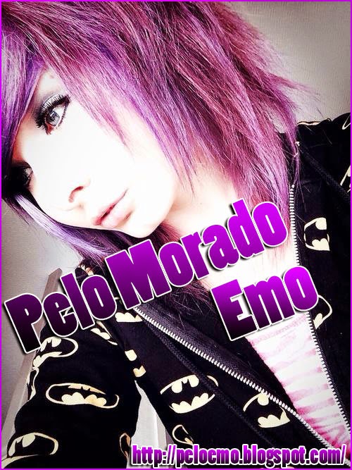Pelo Emo: Pelo Morado | Emo Agosto 2014