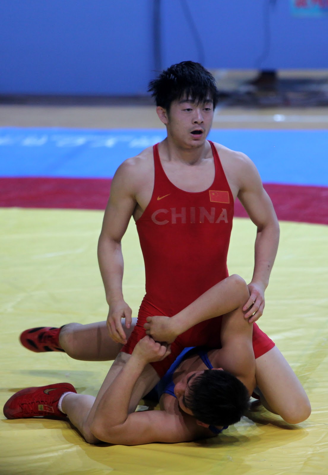 Asia Battle: Chinese wrestlers 66kg