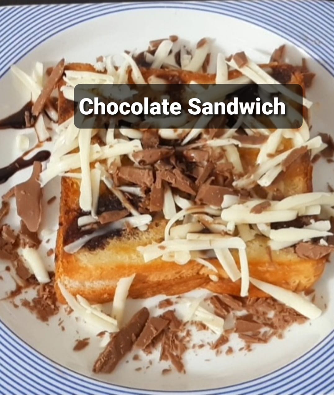 Chocolate Sandwich/ Cheesy Chocolate Sandwich Recipe/ Showmerecipe.