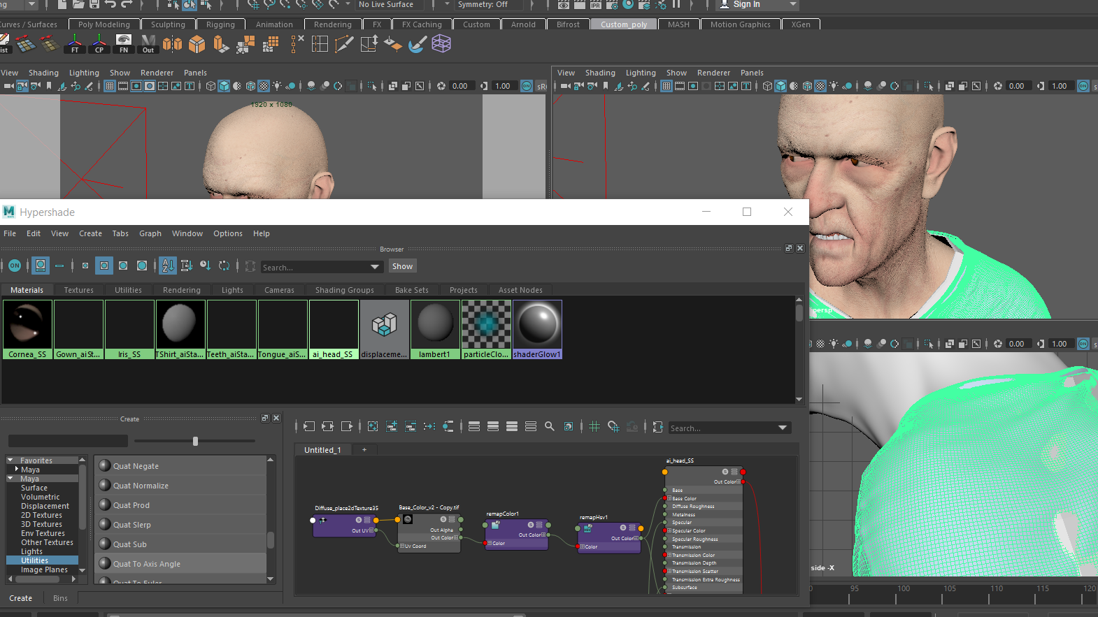 MAYA: LIGHTHING - SUB SURFACE SCATTERING