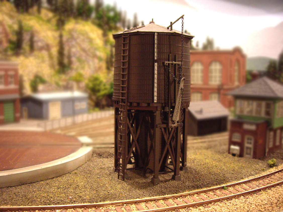Water Tower Kit by Atlas - TY'S MODEL RAILROAD