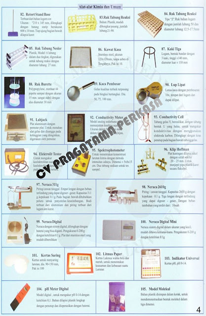 Aneka Peralatan IPA & Laboratorium (Fisika, Biologi, Kimia, Dll ...