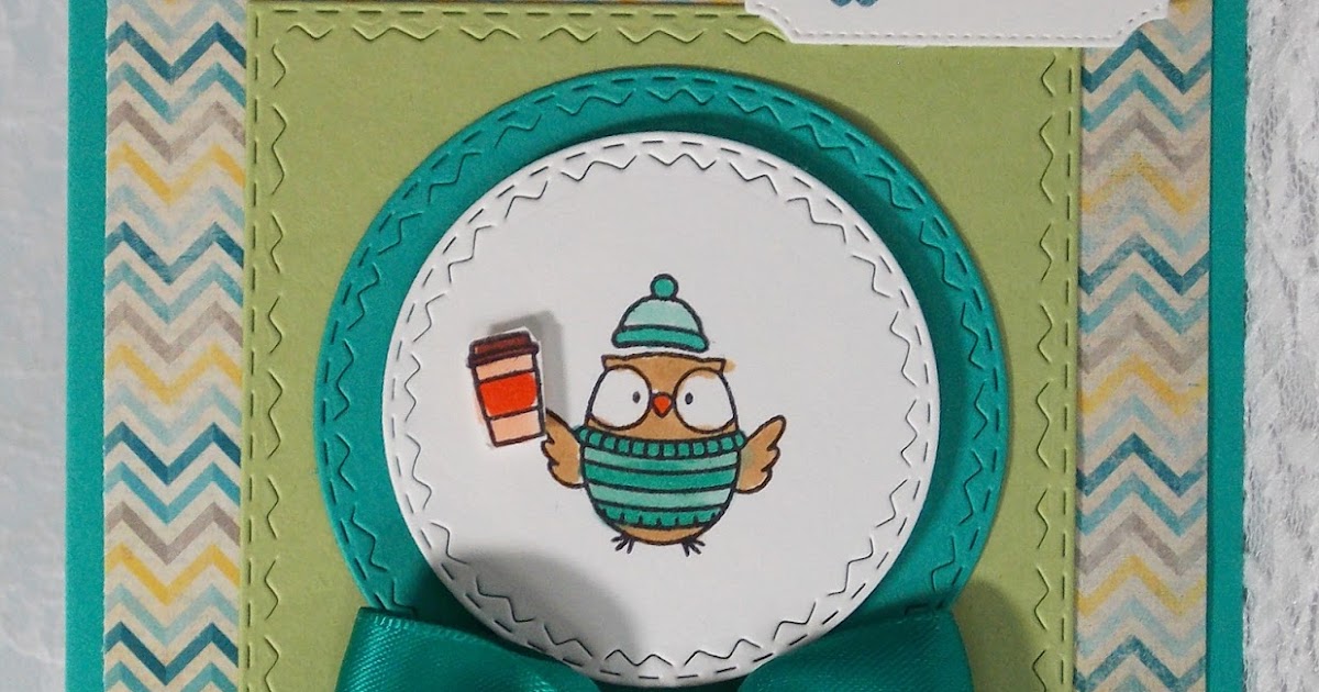 Dreaming and Creating: Coffee Drinking Owl with Coffee Lovers Blog Hop