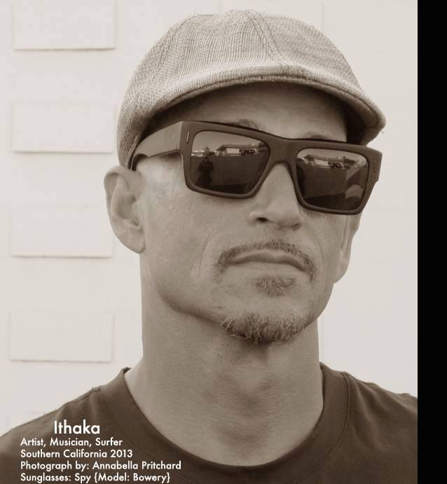 Photos of the artist-songwriter, Ithaka