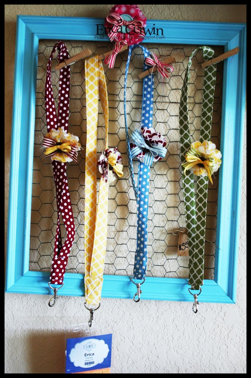 Fabric Lanyards Tutorial - Pink Buckaroo Designs