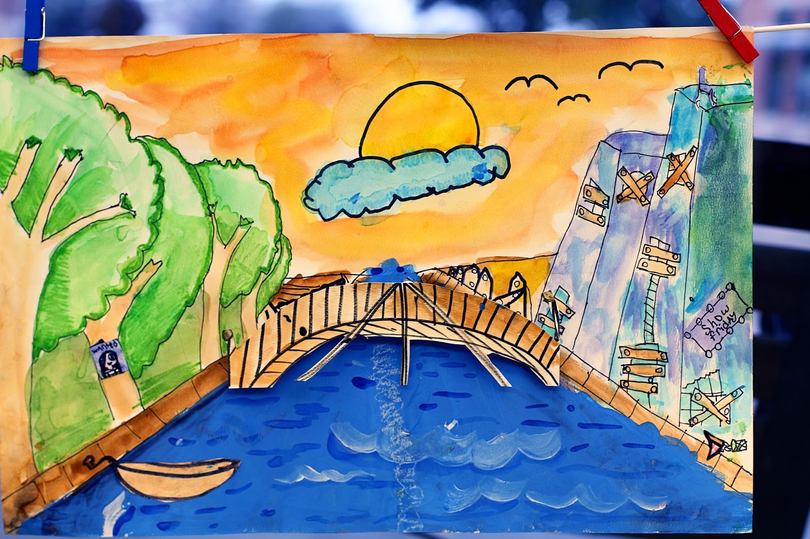 smART Class: Italy One Point Perspective