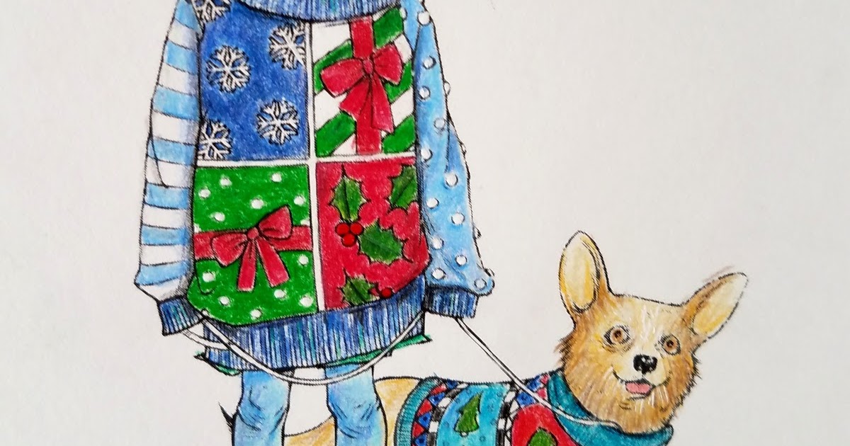 30 DAY COLORING CHALLENGE DAY 4: A LITTLE BIT OF COLORED PENCILS ...