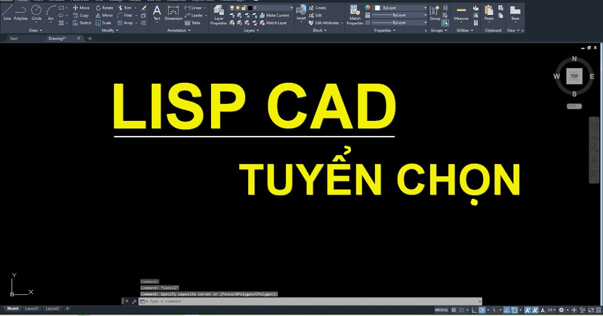 [ Lisp cad] Tổng Hợp AutoLisp Miễn Phí Cực Hay - Bộ Lisp cad đầy đủ ...