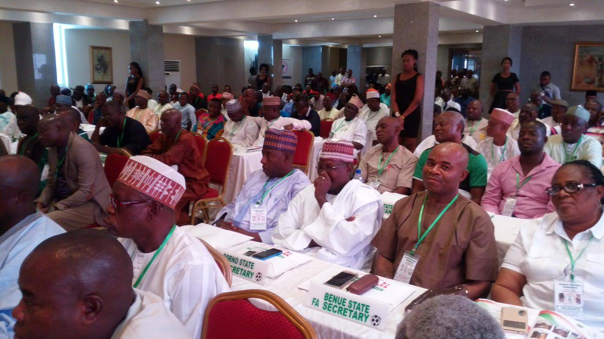 NFF General Assembly endorses candidature of NFF President Amaju ...