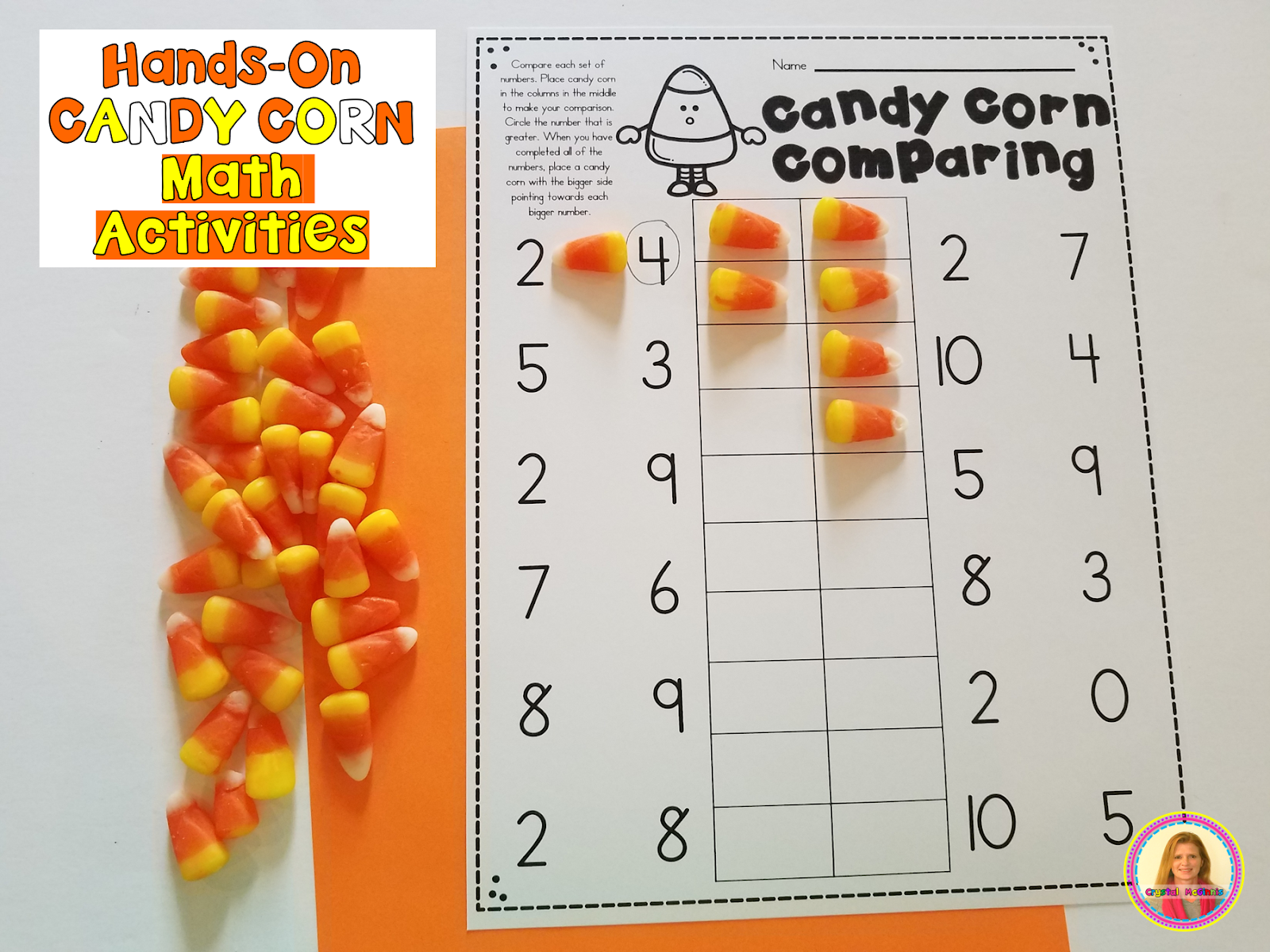 9 Candy Corn Math Activities | Mrs. McGinnis' Little Zizzers