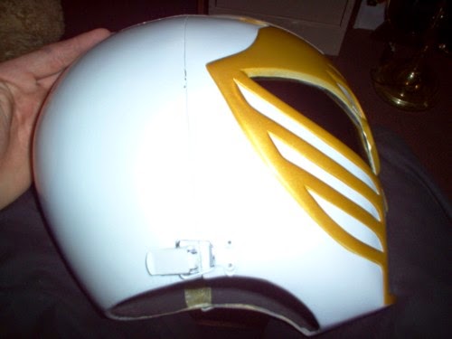 Cosplayers Helmet: MMPR White Ranger Helmet and Cosplay