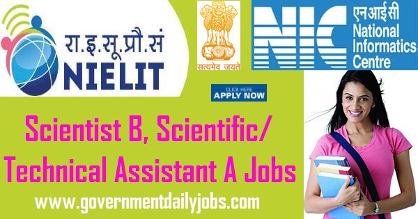 NIELIT NIC ANNOUNCES 495 SCIENTIST & ASSISTANT VACANCIES - Government ...