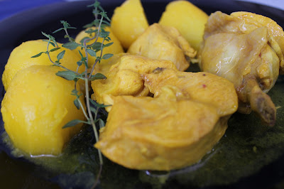 Mis Recetas: Pollo amarillo.