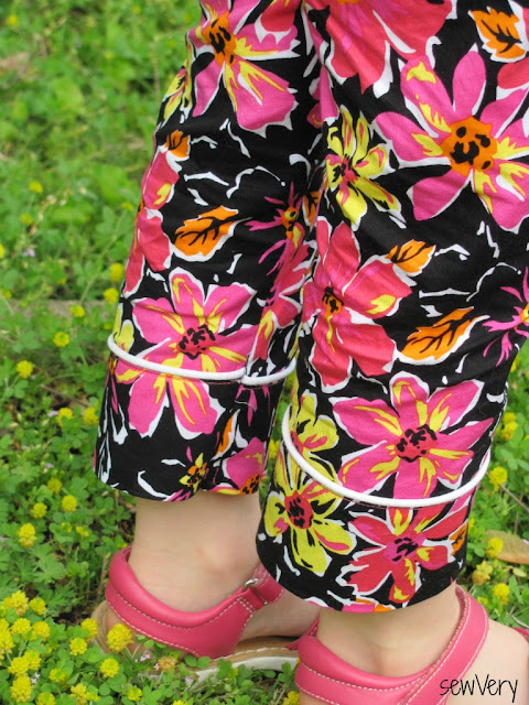 sewVery: Hosh Pants - Capri Style! + a Tutorial