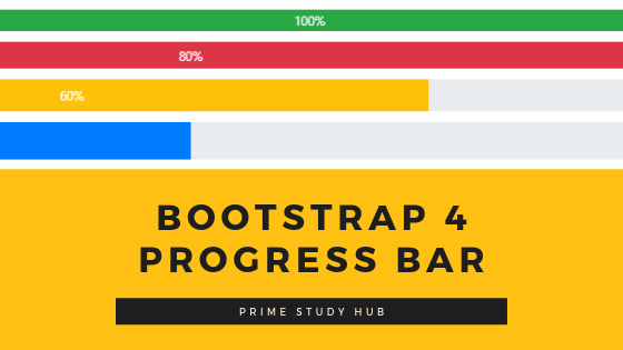 Bootstrap 4 Progress