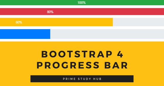 Bootstrap 4 Progress