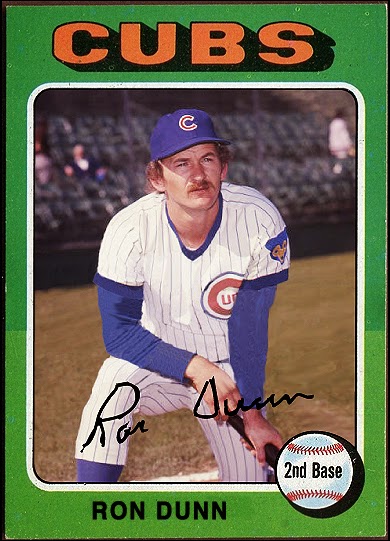 WHEN TOPPS HAD (BASE)BALLS!: MISSING IN ACTION- 1975 RON DUNN