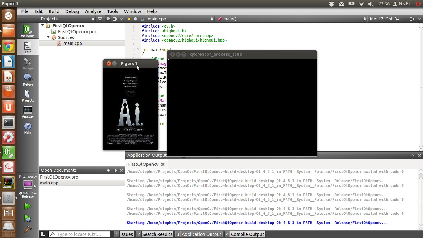 The Coding Exodus: Getting Started with QT and OpenCV 2.4.2 The Coding Exodus: Getting Started with QT and OpenCV 2.4.2