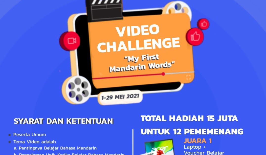 [GRATIS] Lomba Video Pendek Nasional 2021 dari ChineseRd - Info Lomba ...