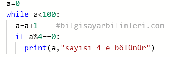 MUSTAGOR : PYTHON ÖRNEKLERİ