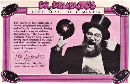 Tales From a Former Fanzine Journalist: The Wacky World Of Novelty ...