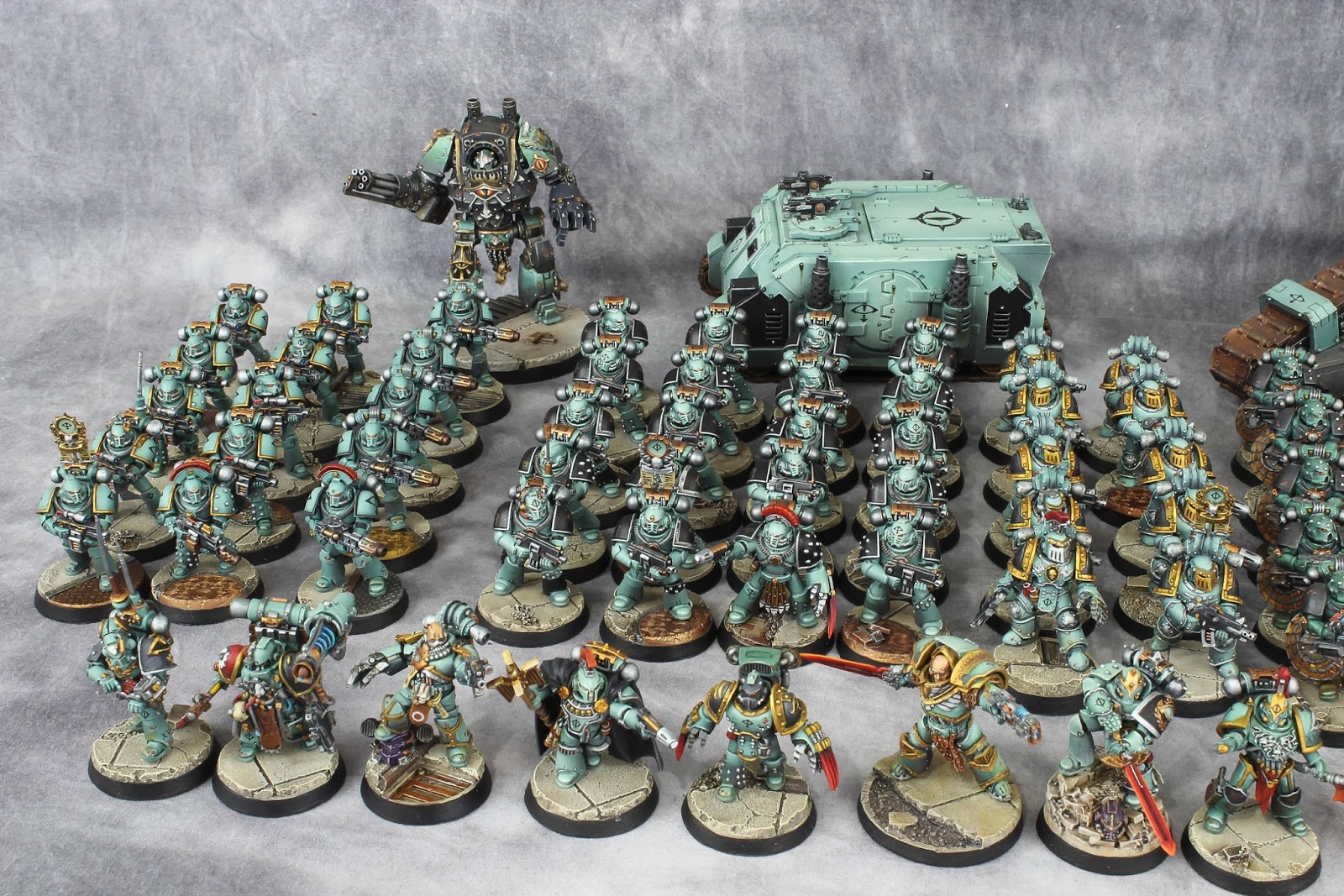 Celsork Corner: My Sons of Horus army at march 2016, and Adepticon ...