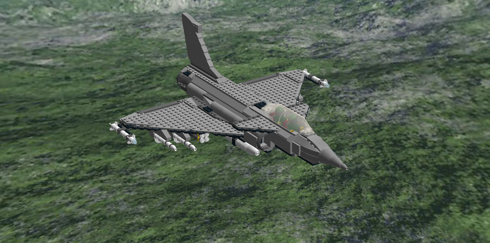 Lego bloger: Lego Rafale B sur LDD