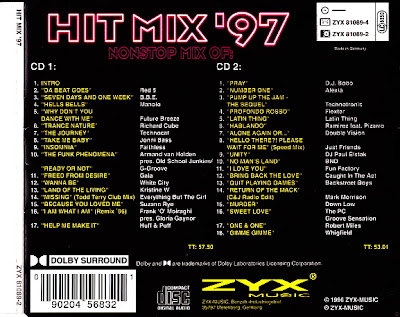 RETRO DISCO HI-NRG: HIT MIX '97 (2CD Set) 35 original artists non-stop ...