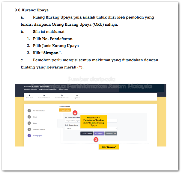 Borang online SPA8i telah diganti dengan borang online SPA9 | Jurnal ...