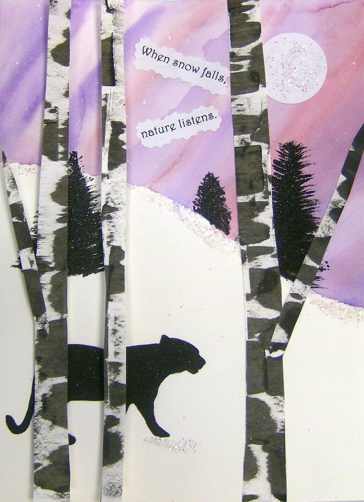 Blackfoot Art Center: A Snowy Collage
