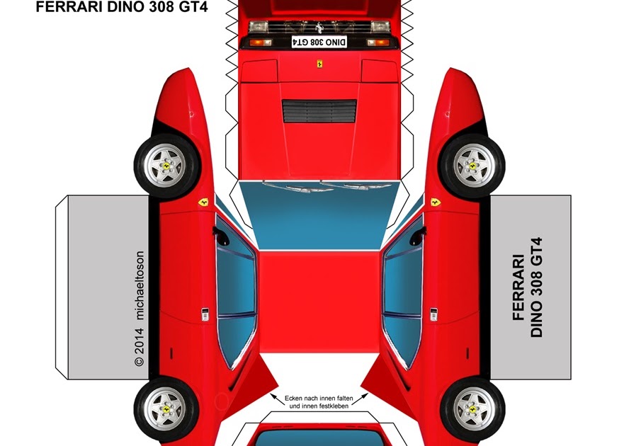 Ferrari F50 Gt Papercraft Papercraft Paradise Papercr - vrogue.co