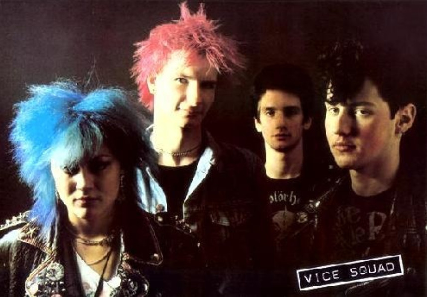 hardcore punk: VICE SQUAD - No Cause For Concern LP (1981)