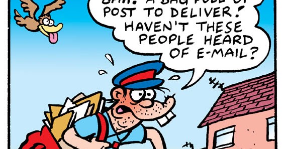 Lew Stringer Comics: POSTMAN PRAT is back, and so are KID COPS!
