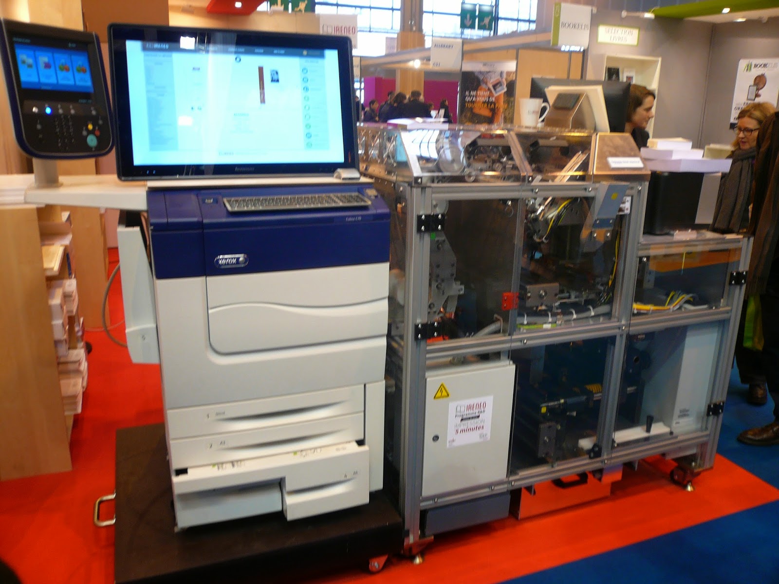 Positive Eating Positive Living: Espresso book machine : impression du ...