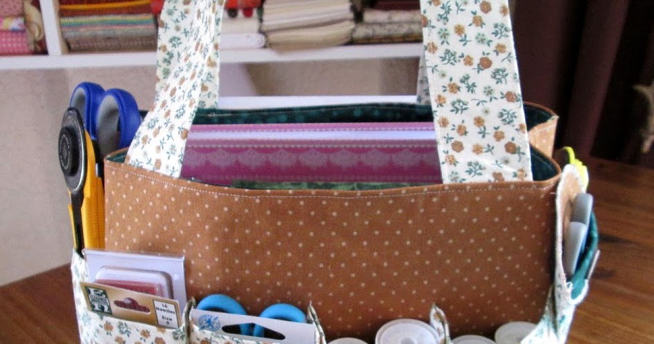 Travel Sewing / Craft Bag Pattern & Tutorial ~ DIY Tutorial Ideas!