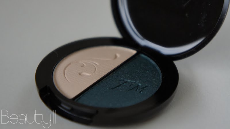 FM Duo Eyeshadow, Sandy Emerald - Beautyill