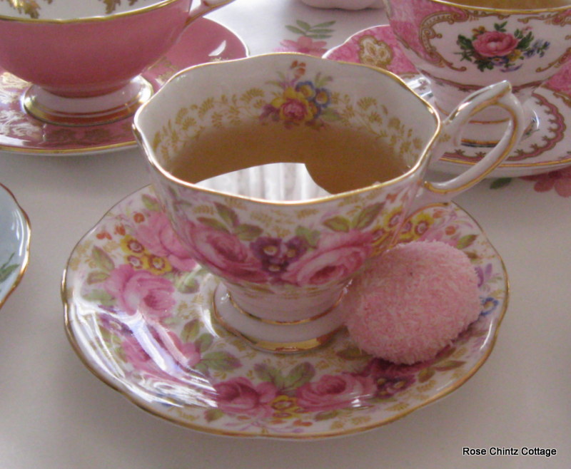 Rose Chintz Cottage: A Pink Tea for Tea Time Tuesday