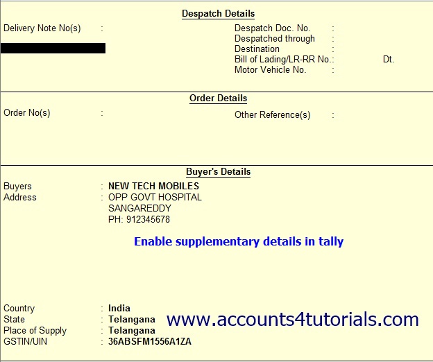 Enable Supplementary Details In Tally Accounting Tally Taxation Tutorials enable-supplementary-details-in-tally-accounting-tally-taxation-tutorials