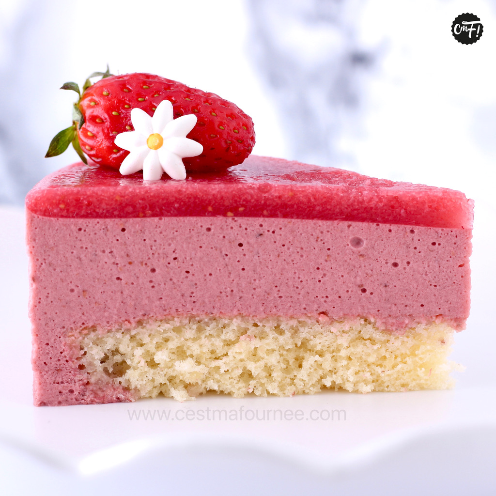Le bavarois aux fraises
