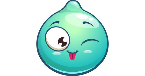 Aqua Squishy Emoji | Symbols & Emoticons