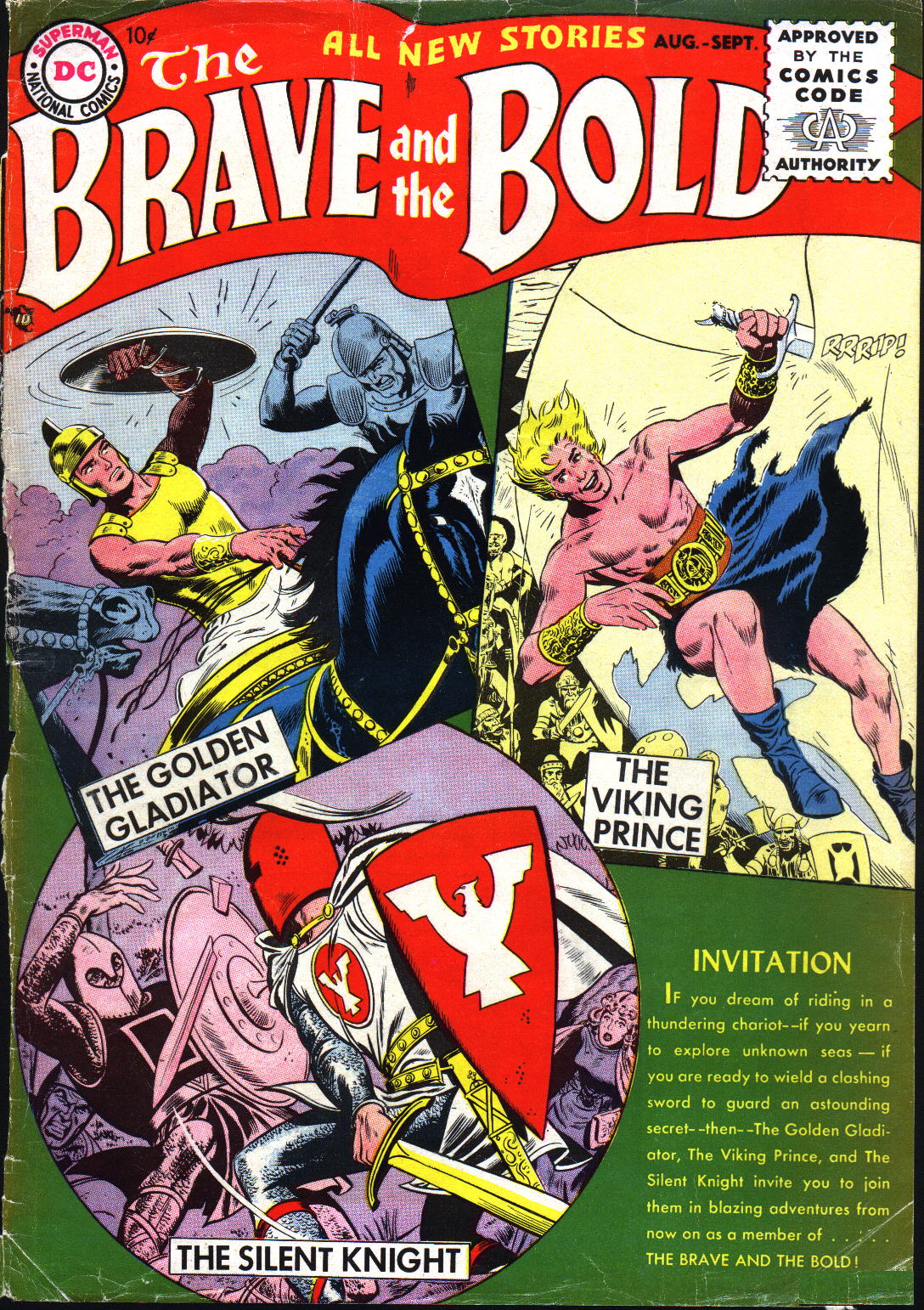 Silver Age Comics: Brave and Bold #1