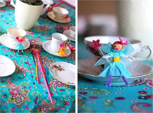 The Party Wall: A Fairy Tea Party