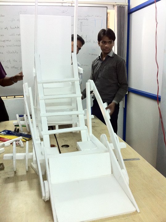 Lunabotics Saveetha: Thermocol Model